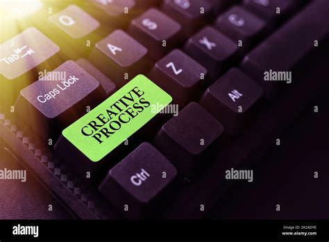 Sign Displaying Creative Process Business Showcase Connecting Ideas Into Something Valuable