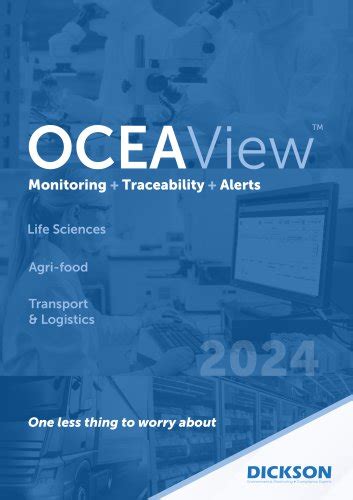 Solution De Surveillance Oceaview Dickson Catalogue Pdf