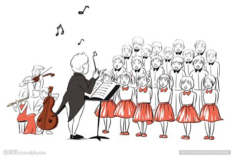 合唱设计图动漫人物动漫动画设计图库昵图网