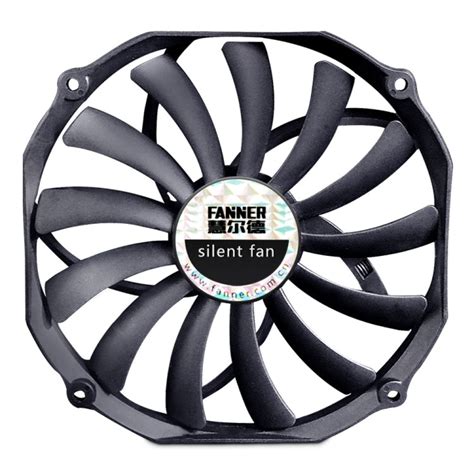 Fanner Ice Soul F14015 4pin Pwm Ventilador De Chasis Ultrafino Radiado