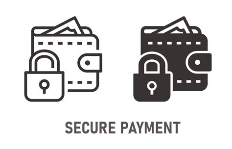 Secure Payment Icon On White Background Vector Illustration 14170012