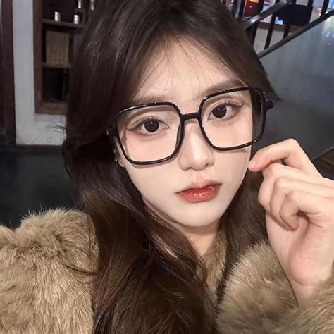 40 To 05 Large Black Frame Myopia Glasses For Women Large Frame