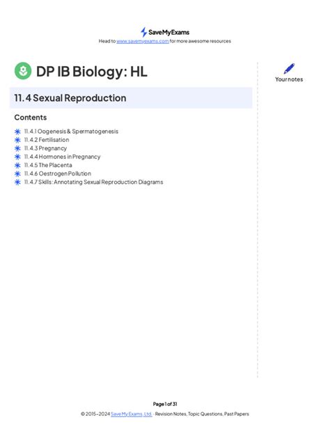 114 Sexual Reproduction Pdf Fertilisation Meiosis