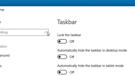 Lock The Taskbar YouTube