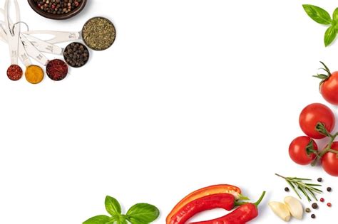 Fondo De Comida Con Espacio Libre Para Texto Foto Premium