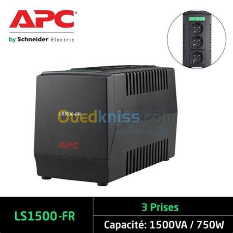 Stabilisateur Apc Ls1500 Fr Regulateur De Tension 1500va Ref5565