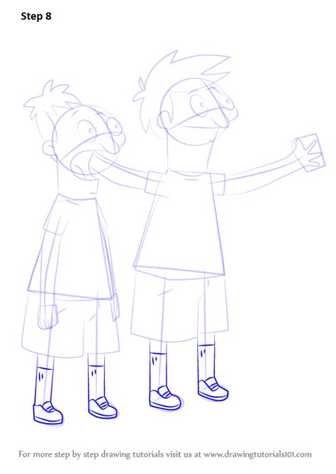 How To Draw Andy And Ollie Pesto From Bobs Burgers Bobs Burgers