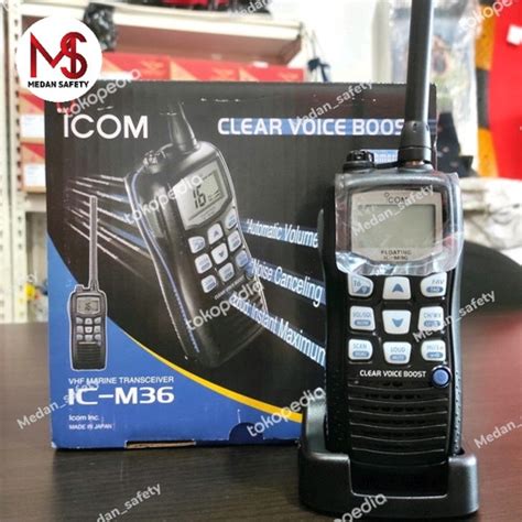 Jual Icom Ic M36 Vhf Marine Transceiver Kota Medan Medansafety
