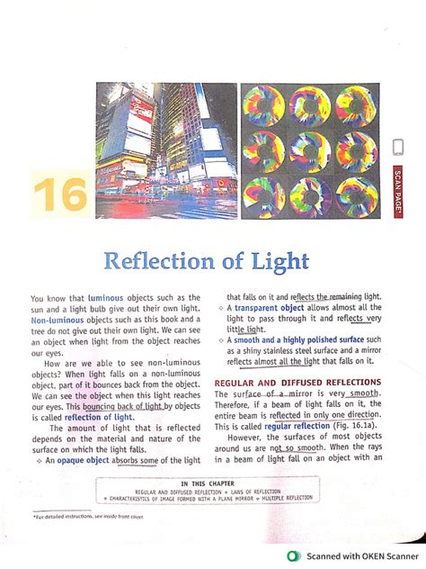 Reflection Refraction Dispersion Of Light Pdf