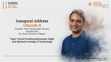 Right And Optimal Leverage Of Technology Utkarsh B Founder Xmplify