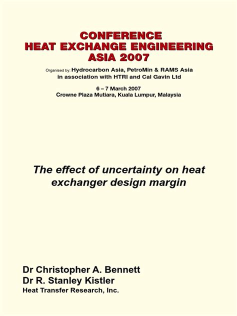 Design Margin Pdf Heat Transfer Heat