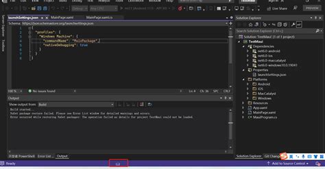 Vs Preview Build Failed But No Errors Were Reported Microsoft Q A