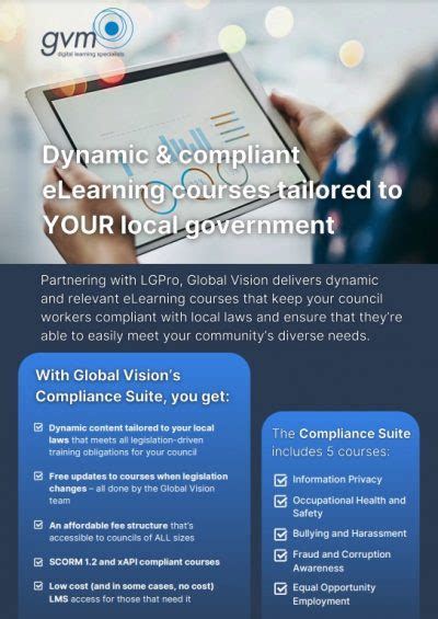 Local Government Elearning Courses Brochure Global Vision Media