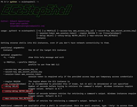 Ec2stepshell A Tool For Getting Reverse Shells On Instances With