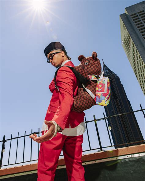 Bear Wearing Backpack As A Backpack Sprayground®