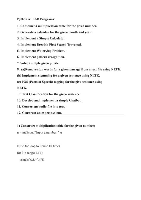 Python Ai Programs Lab Python Ai Lab Programs 1 Construct A