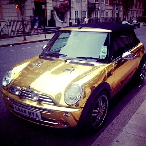 Gold Mini Cooper Mini Driver Mini Cooper Convertible Mini Cooper