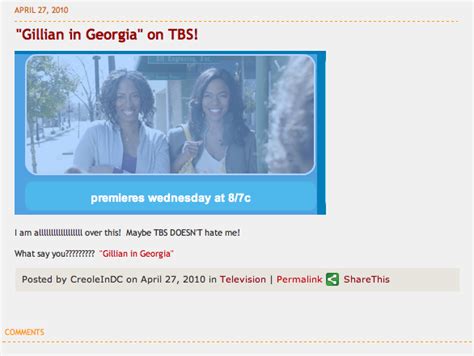 Gillian In Georgia Tbs Turner Broadcasting System Fail Sucks