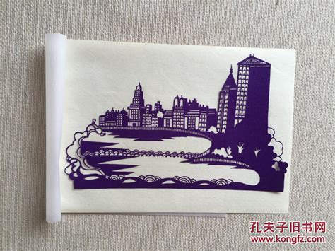 图日本回流 实物 老剪纸 上海风景 有外封共计8幅尤其喜欢绿色亭子的垂柳品不错 拍品信息 网上拍卖 拍卖图片
