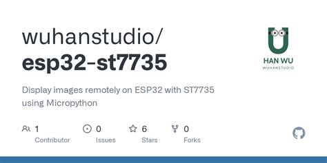 GitHub Wuhanstudio Esp St Display Images Remotely On ESP With ST Using Micropython