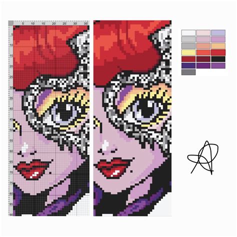 200 Monster High Patterns Ideas To Save Today Monster High Cross Stitch Plastic Canvas