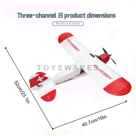 Remote Control Flying Model Plane 3ch Outdoor Remote Control Plane With