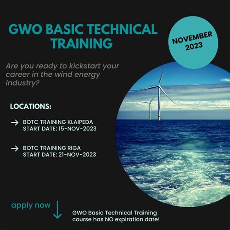 Botc Training On Linkedin 🌟 Enroll In Our Gwo Basic Technical Training Course Now 🌟 Are You…