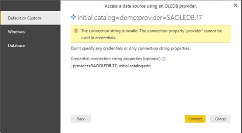 Hodentekmsss Problem Connecting To Sql Anywhere To Power Bi Using