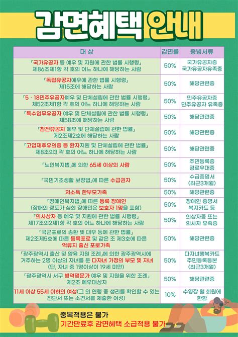상무국민체육센터 10월 프로그램 신청안내 공지사항 공단알림 정보마당 광주광역시 서구시설관리공단