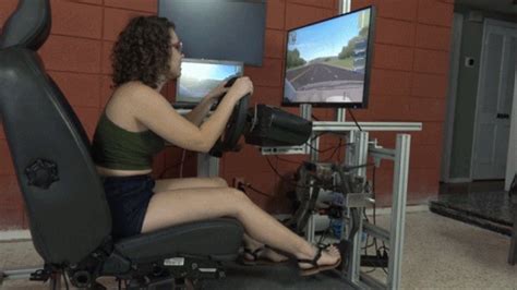 Bailey Takes The Simulator For A Spin Mp4 1080p The Pedal Laboratory Clips4sale