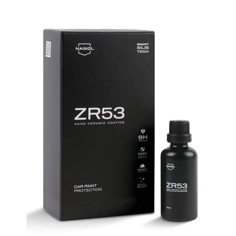 Nasiol Nasiol Zr53 Ceramic Coating Box Kit 50ml Crazydetailer