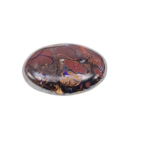 Lot 846ct Oval Cut Boulder Opal