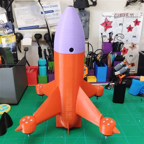 Rocket Quad The Worlds Fastest Fpv Quad Maybe Free 3d Print Model Makerworld