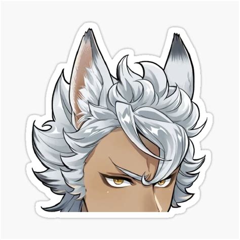 Jack Howl Twst Peeker Sticker For Sale By Kusame Redbubble