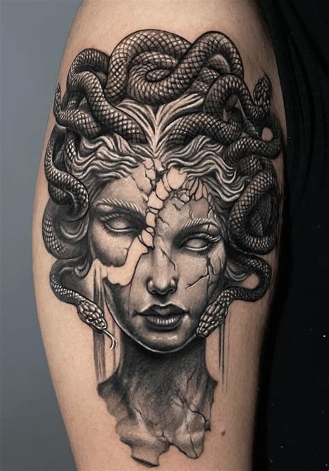 Medusa Realistic Tattoo Medusa Tattoo Designs Nydxrf