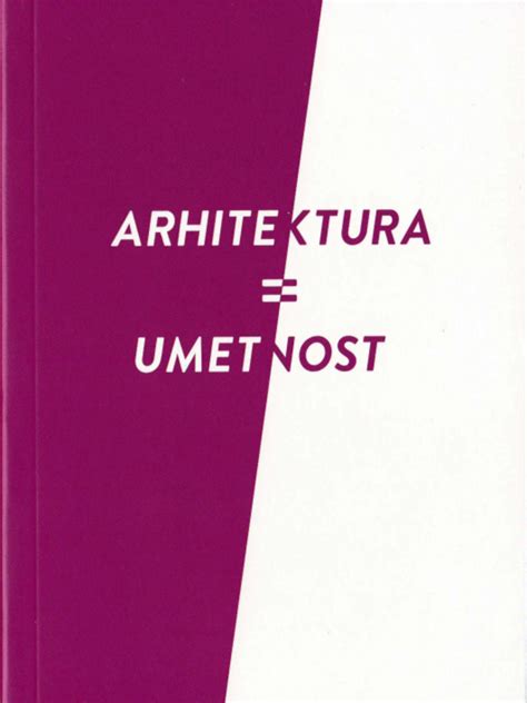 Arhitektura Kot Operacija Z Objektom Rado Riha Pdf
