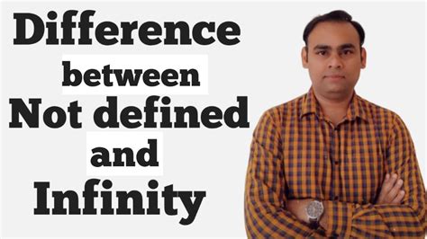 Difference Between Not Defined And Infinity Iit Jee Nda Cbse Class 11 Jeemathsgyan