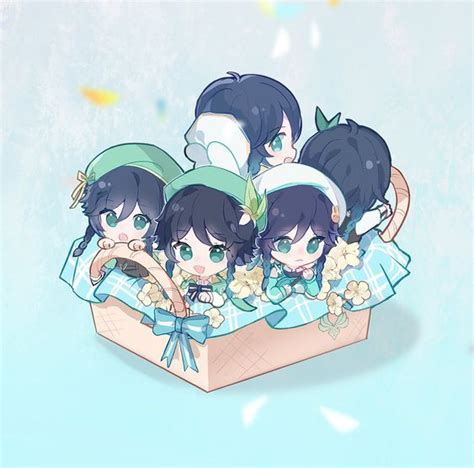 Hello Drunk Venti X Reader