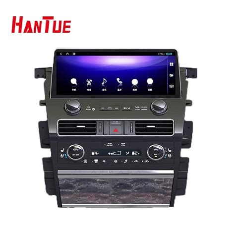 12 3 Android Car Multimedia DVD Player For Nissan Patrol Y62 Armada