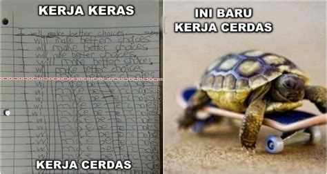 10 Meme Beda Kerja Cerdas And Kerja Keras Ini Bikin Kamu Senyum Sendiri