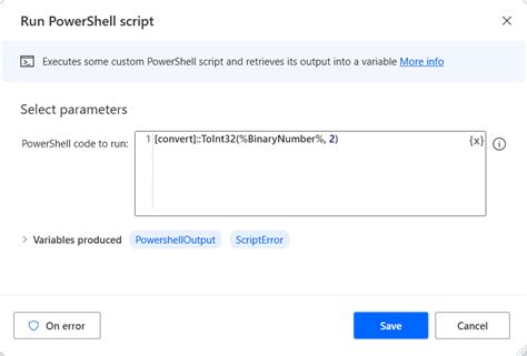Power Automate Desktop Run Powershell Script Printable Forms Free Online