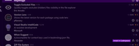 Visual Studio Codespaces Extensions Is Installed But Doesn T Show Up In Extension View Issue