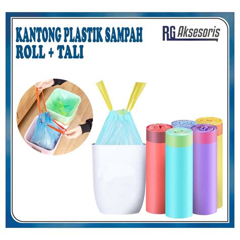 ถุงเชือกม้วนพลาสติก ขนาดใหญ่ 45x50 ซม 45x50 ซม 15 แผ่น Shopee Thailand