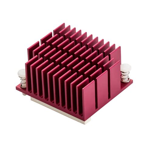 Copper Raspberry Pi Pin Fin Skived Heat Sink From China Manufacturer
