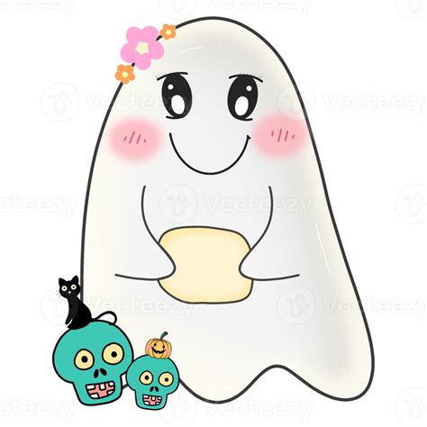 Halloween Ghost Cute Ghost 28149444 Png