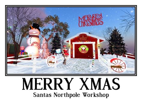 Second Life Marketplace Christmas Santas Magic Workshop