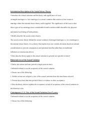 Exploring Sexual Variation Through Social Science Theory Course Hero