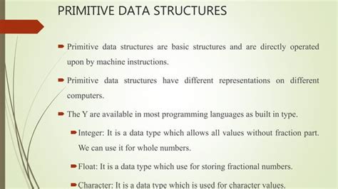Data Structures Introduction PPT