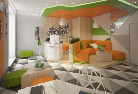 Дизайн интерьера офиса креативной турфирмы Выполнен дизайн интерьера