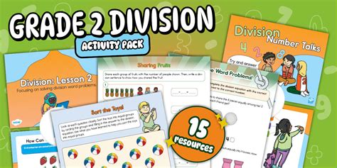 Grade 2 Division Activity Pack